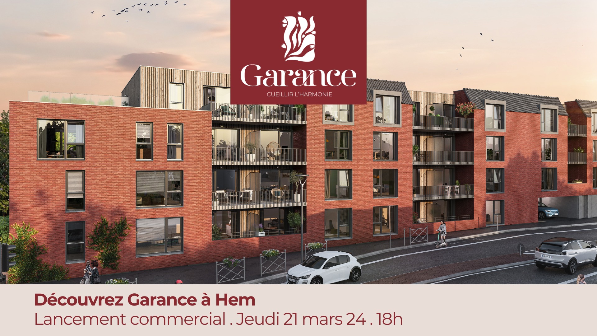 Actualité Apéritif dinatoire pour le lancement commercial de Garance à Hem